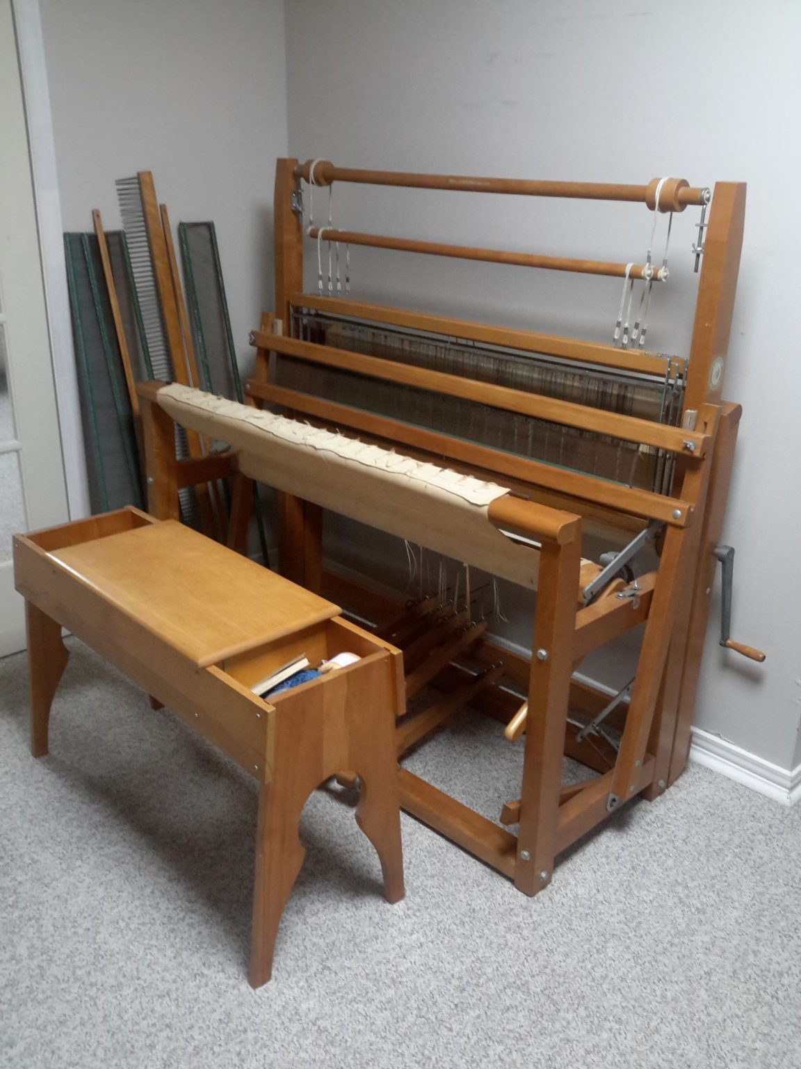 Sold: 45 inch LeClerc Fanny 4 shaft loom (Newmarket)-Price Updated ...